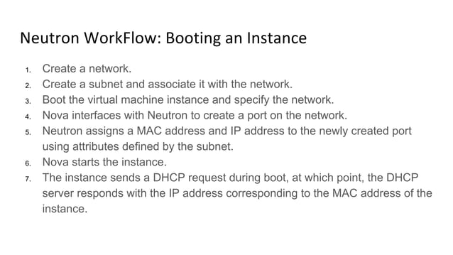Introduction to Software Defined Networking and OpenStack Neutron | PPT