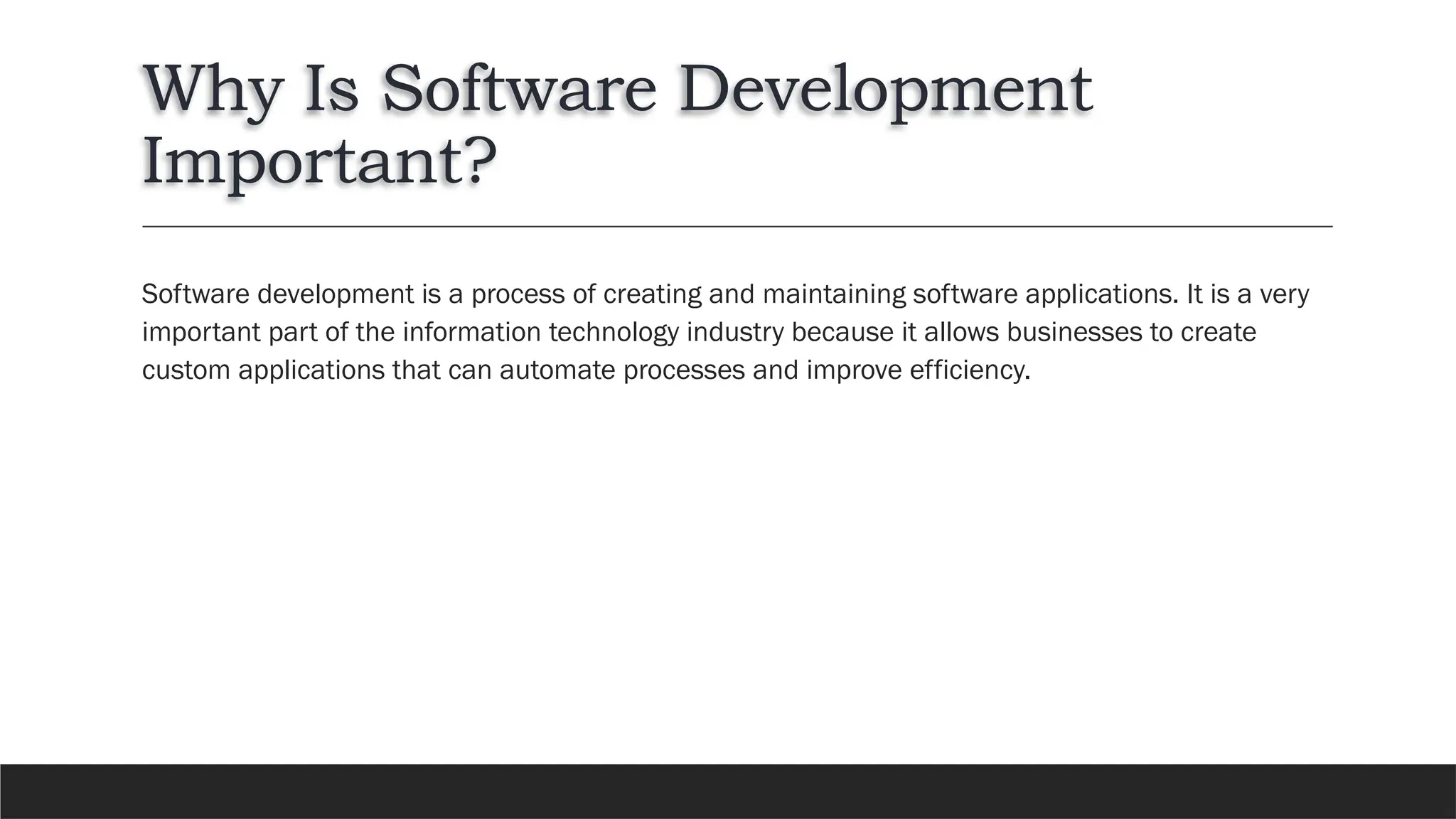 INTRODUCTION TO SOFTWARE DEVELOPMENT.pptx