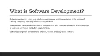 INTRODUCTION TO SOFTWARE DEVELOPMENT.pptx