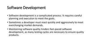 Introduction to Software Development Life Cycle.pptx | Operating ...