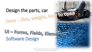 IT1204- Introduction to software engineering - L1 | PPTX