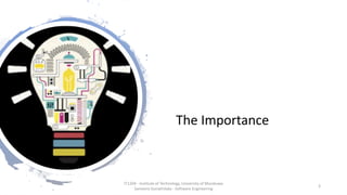 IT1204- Introduction to software engineering - L1 | PPTX