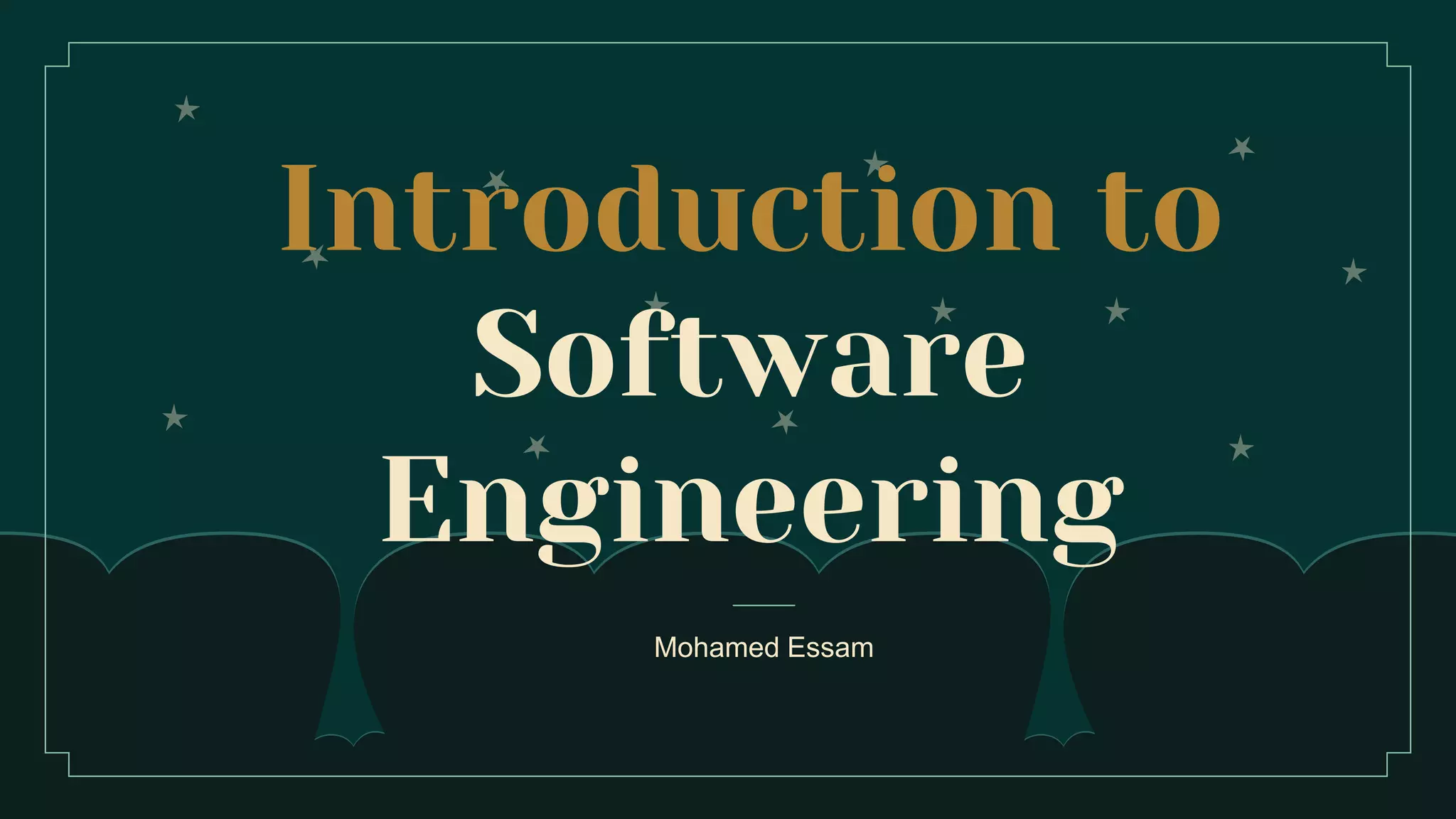 Introduction To Software Engineering Lecture 0 Ppt