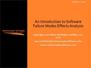 Introduction to software FMEA | PDF