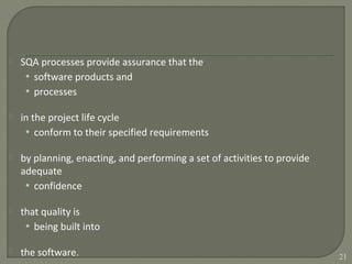 Introduction to software quality assurance by QuontraSolutions | PPT