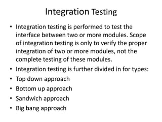 Introduction to software testing | PPTX