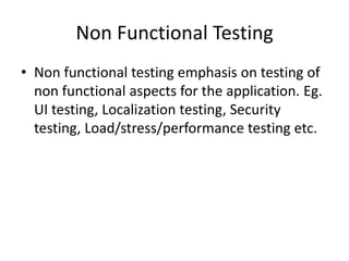 Introduction to software testing | PPTX