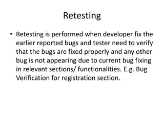 Introduction to software testing | PPTX