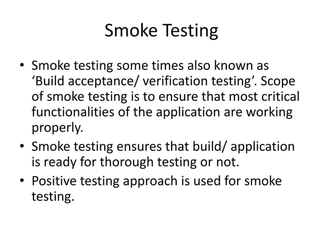 Introduction to software testing | PPTX