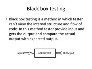 Introduction to software testing | PPTX