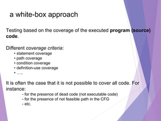Introduction to software testing | PPT | Standardized Testing ...