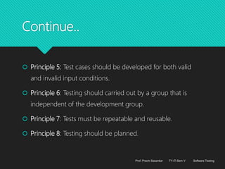 I ntroduction to software testing part1 | PPT