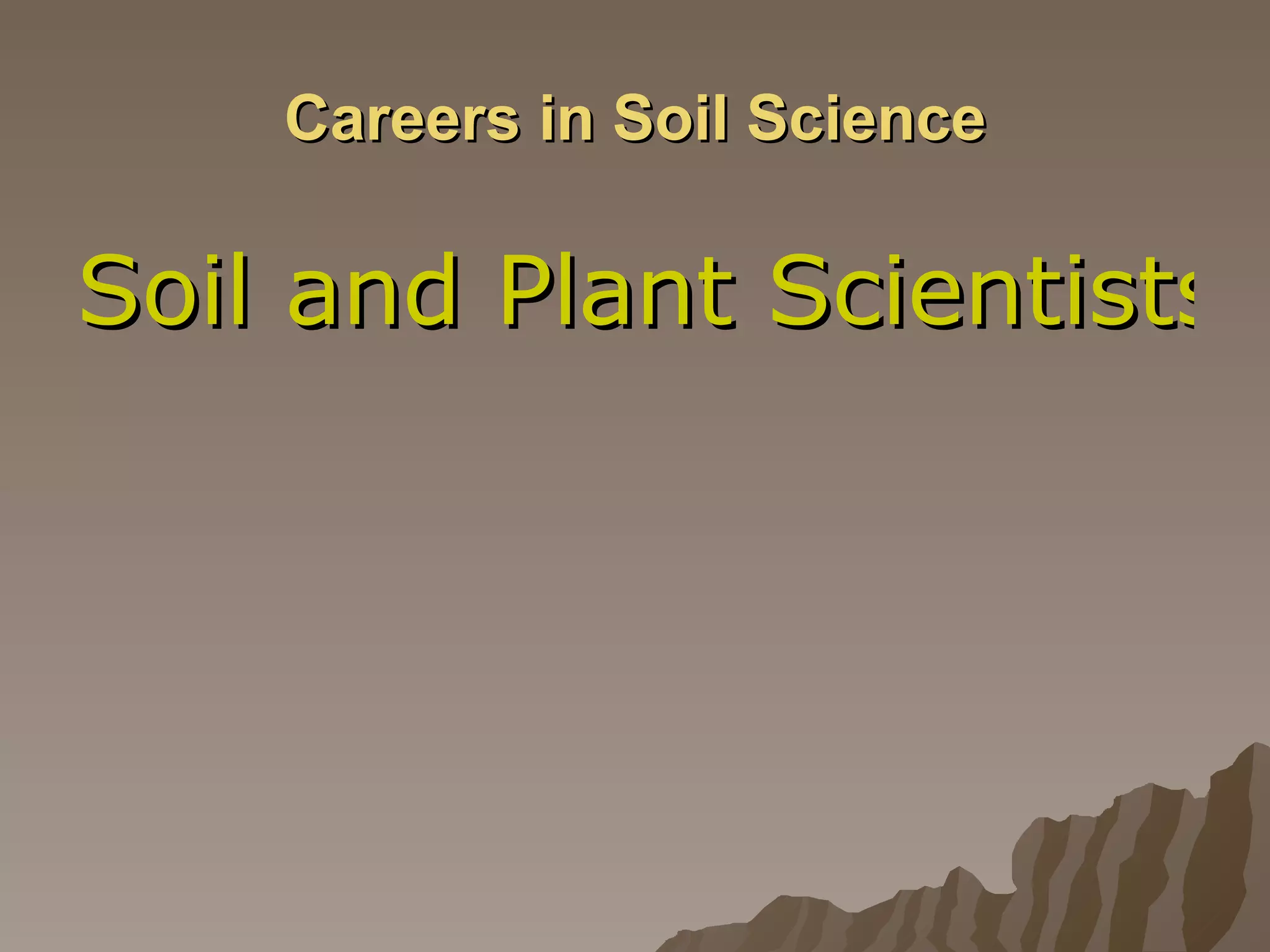 Introduction To Soil For Student Notes | PPT
