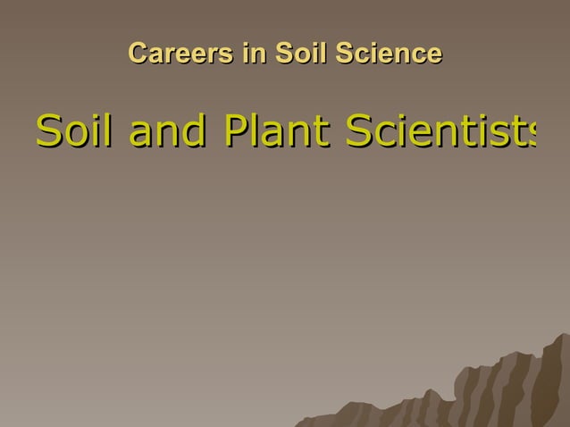 Introduction To Soil For Student Notes | PPT
