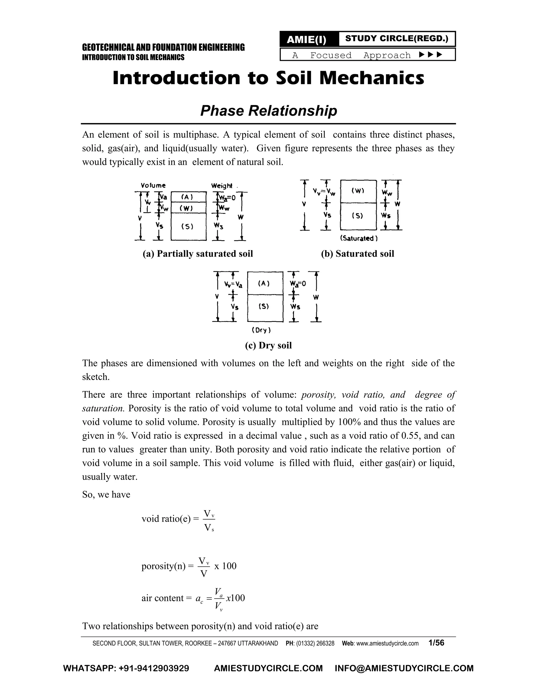 Introduction to Soil Mechanics | PDF