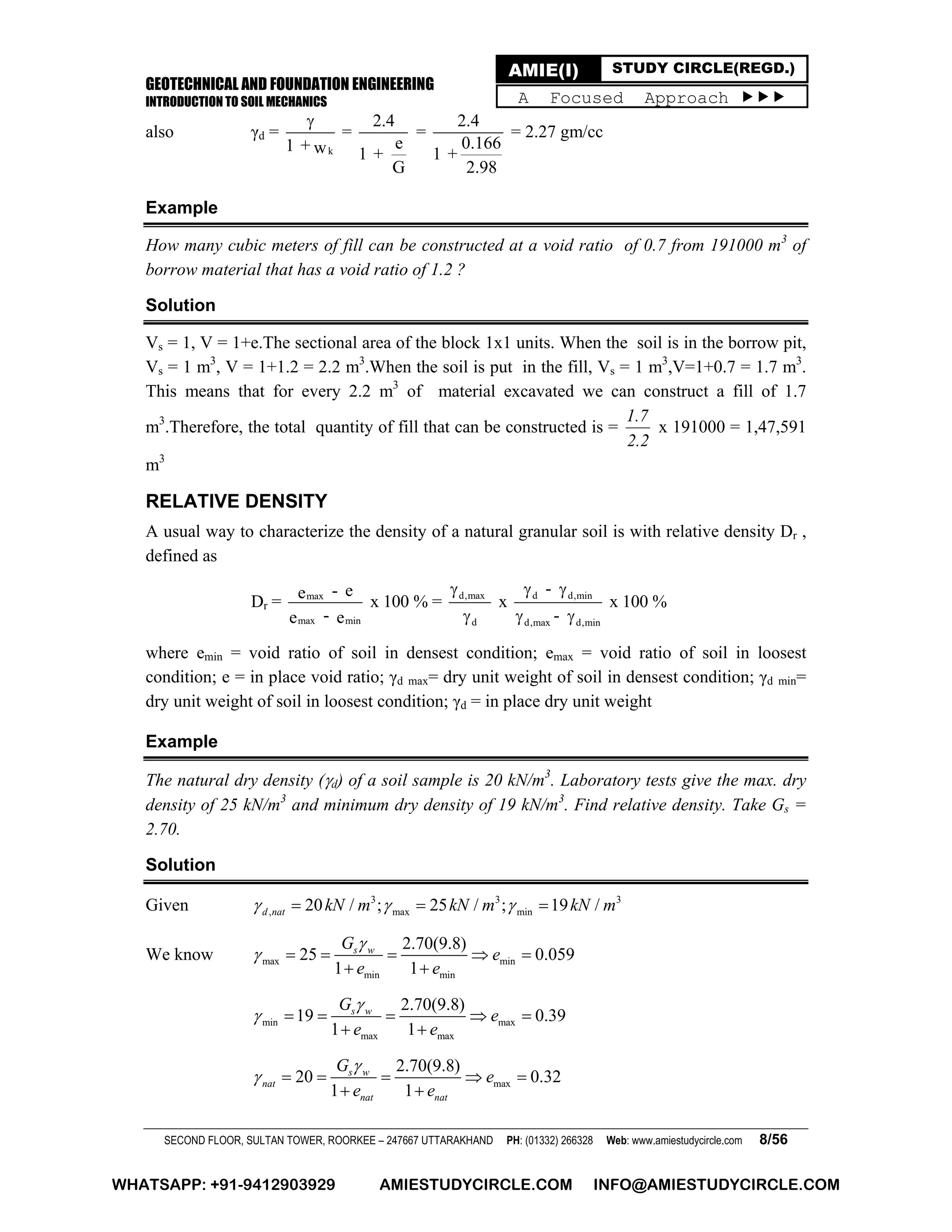 Introduction to Soil Mechanics | PDF
