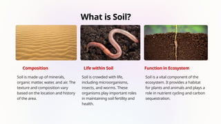 Introduction to soil and the soil science | PPT