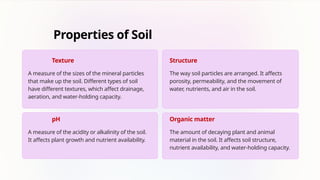Introduction to soil and the soil science | PPTX