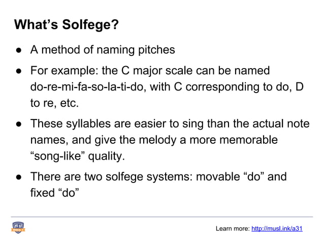 Introduction to Solfege | PDF