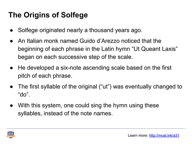 Introduction to Solfege | PDF
