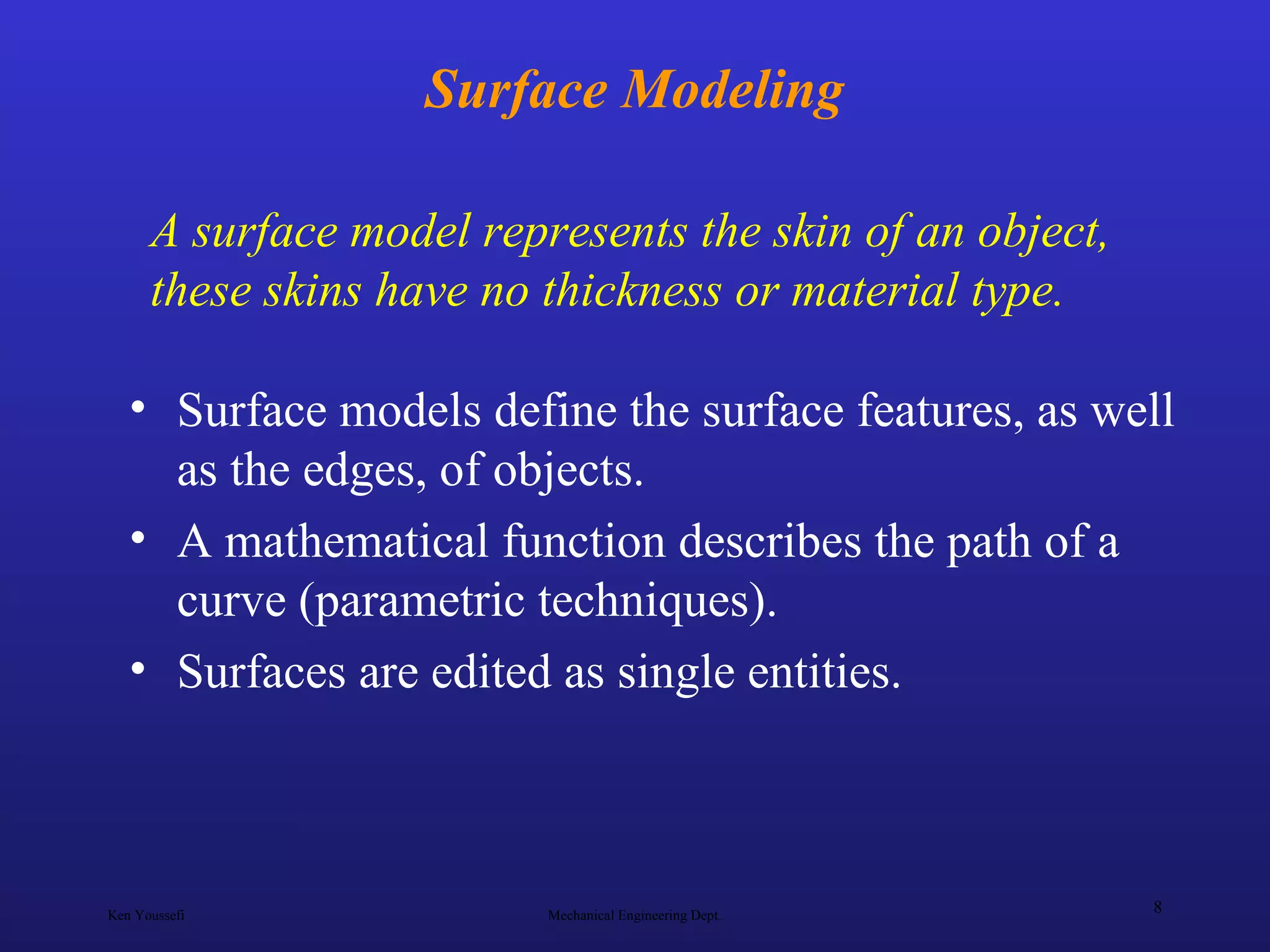 Introduction to solid modeling | PPT