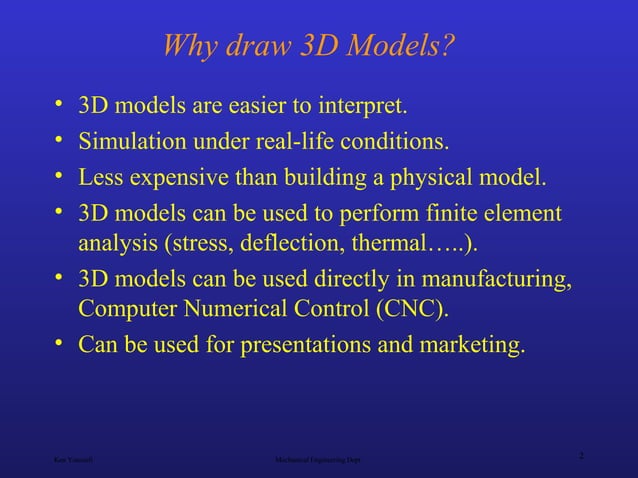 Introduction to solid modeling | PPT
