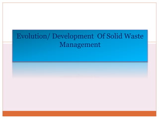 Introduction to solid waste management1 | PPT
