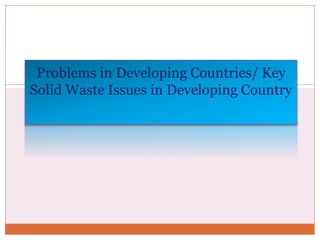 Introduction to solid waste management1 | PPT