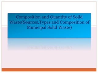 Introduction to solid waste management1 | PPT