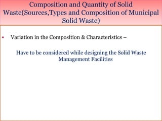 Introduction to solid waste management1 | PPT
