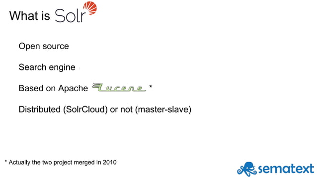 Introduction to solr | PPT