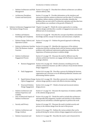 Introduction to Solution Architecture Book | PDF
