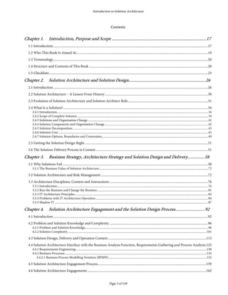Introduction to Solution Architecture Book | PDF
