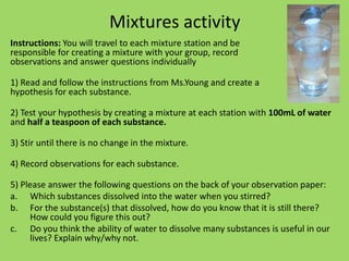 Introduction to solutions (chapter 5) | PPT