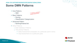 Introduction to some DMN patterns and their value | PPTX | Computer ...