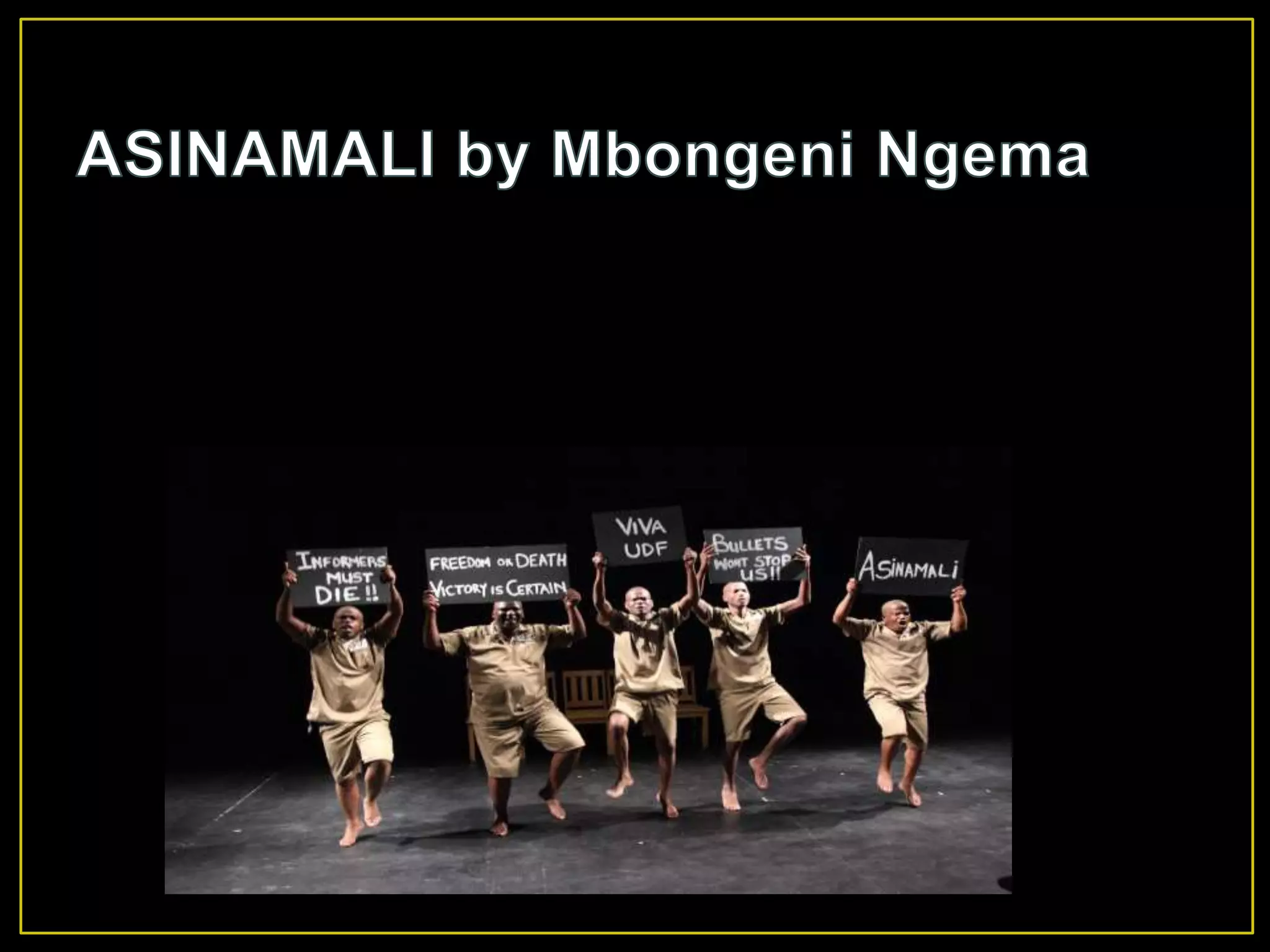 Introduction to south african theatre 101 grd 10 | PPTX