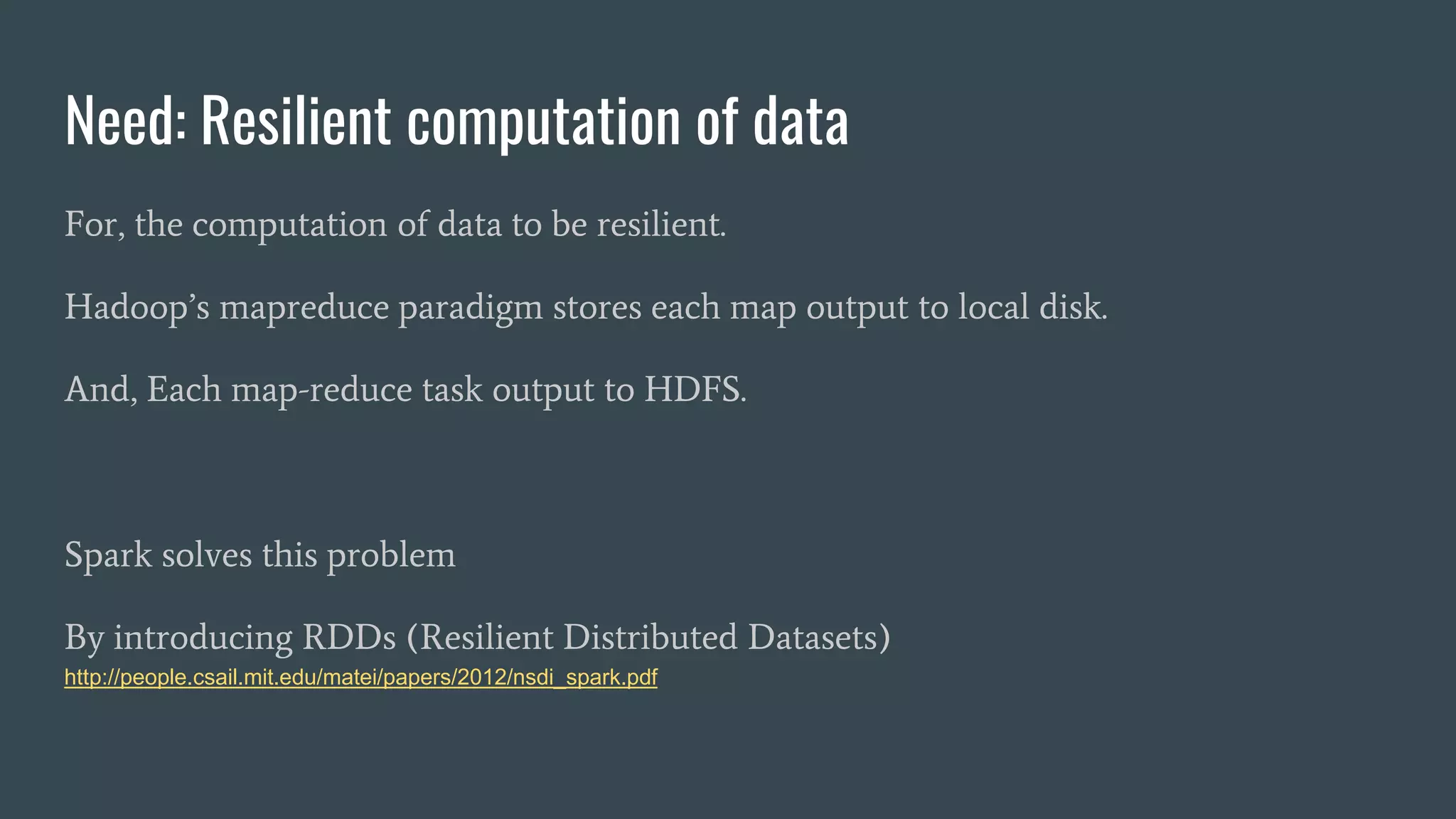 Introduction To Apache Spark Pptx Databases Computer Software And Applications