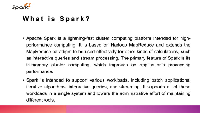 Introduction to spark | PPT