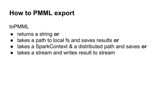 Introduction to Spark ML Pipelines Workshop | PPT