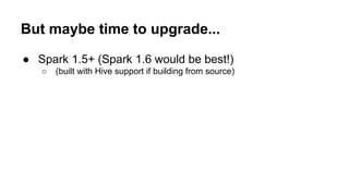 Introduction to Spark ML Pipelines Workshop | PPT