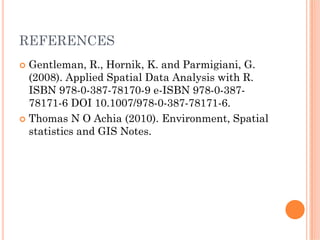 Introduction to spatial data analysis in r | PDF | Geography | Science