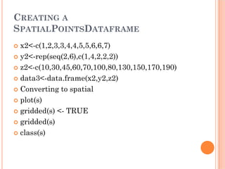 Introduction to spatial data analysis in r | PDF | Geography | Science