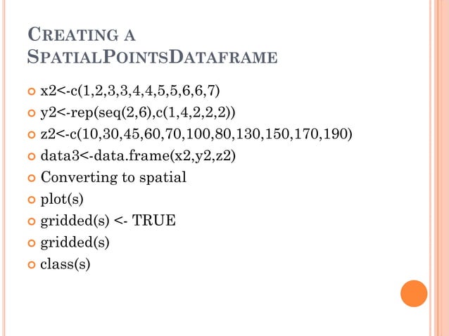 Introduction to spatial data analysis in r | PDF | Geography | Science