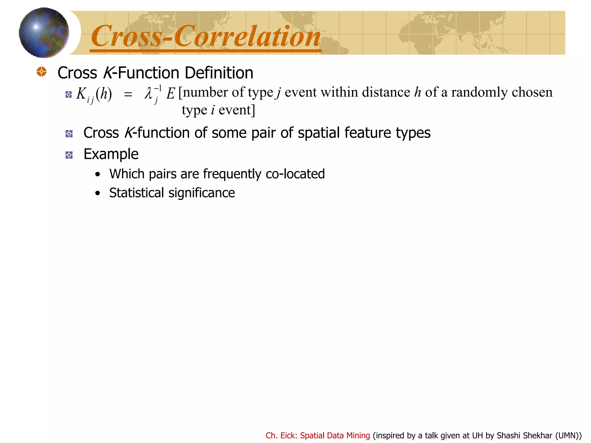 Introduction to spatial data mining | PPTX