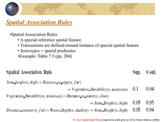 Introduction to spatial data mining | PPTX