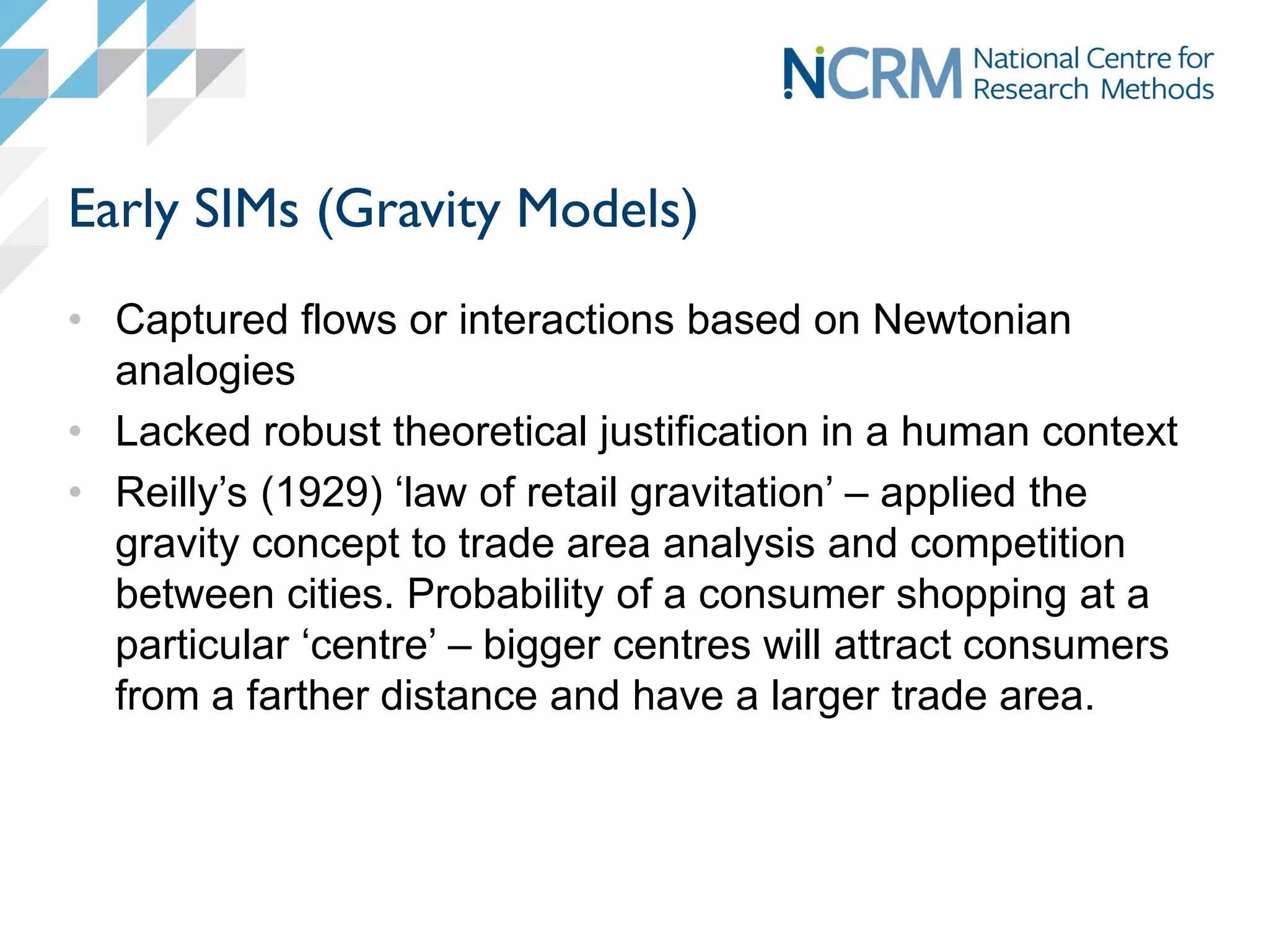 Introduction to spatial interaction modelling | PDF