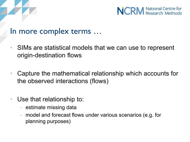 Introduction to spatial interaction modelling | PDF