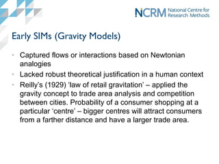 Introduction to spatial interaction modelling | PDF