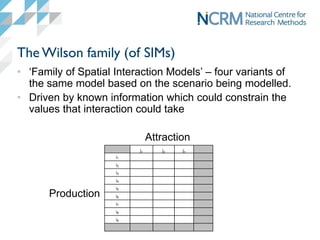 Introduction to spatial interaction modelling | PDF