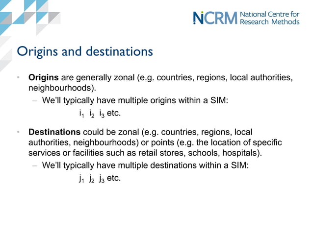Introduction to spatial interaction modelling | PDF